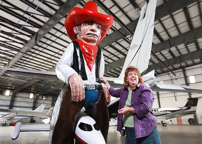 Rocket Bob returns to airport after a year away