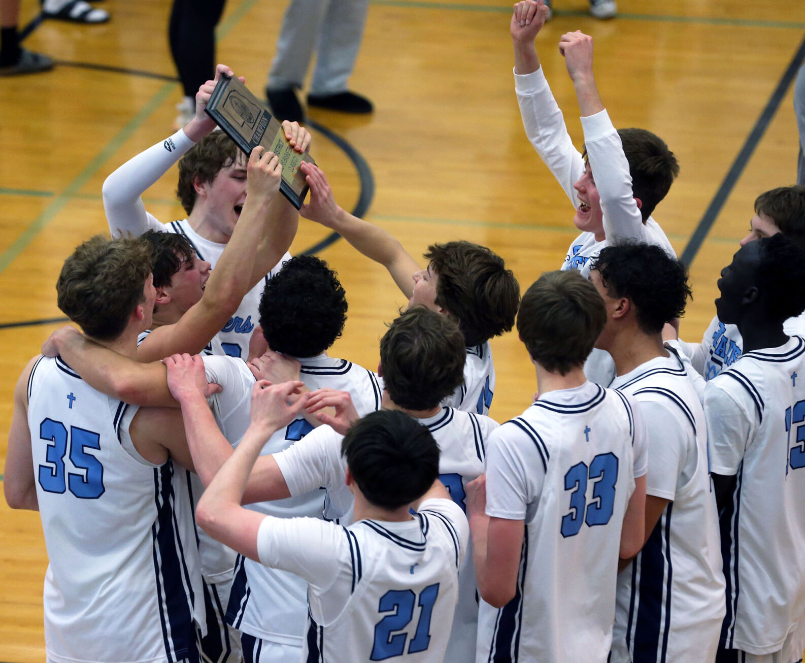 C1-6 Boys District Championship Grand Island Central Catholic vs. Mt ...
