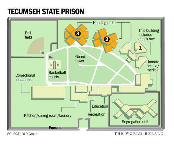 Officials identify 2 inmates killed in Tecumseh uprising
