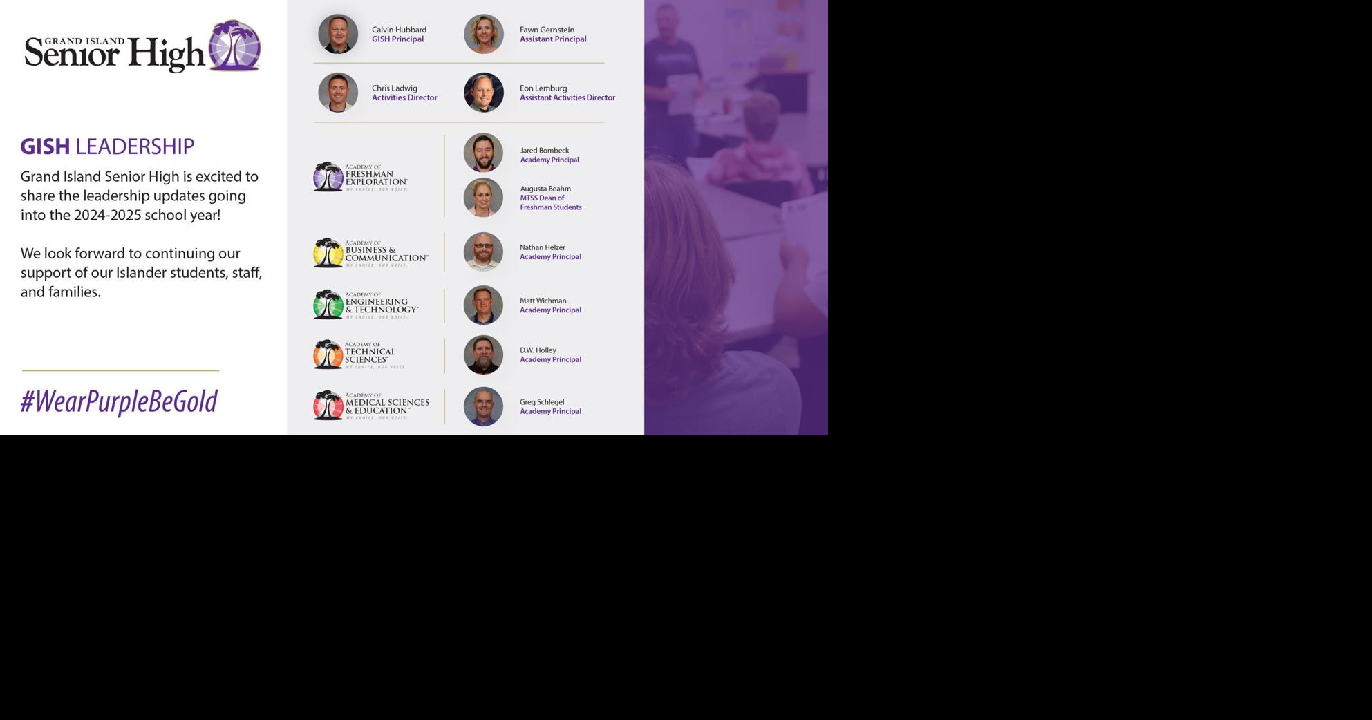 Grand Island Public Schools announces leadership team for next school ...