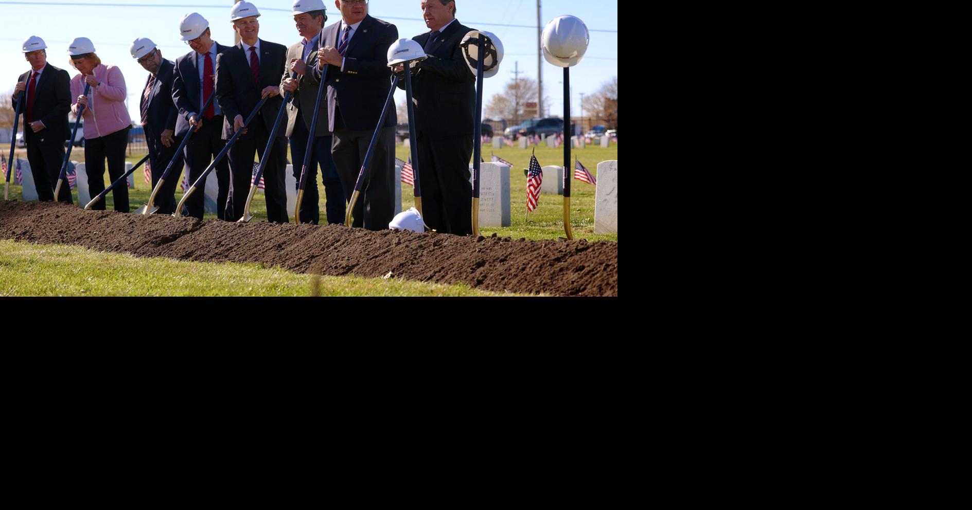 Groundbreaking at Nebraska Veterans Cemetery in Grand Island