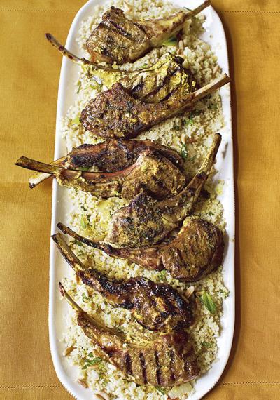 Moroccan flavors spice up lamb chops