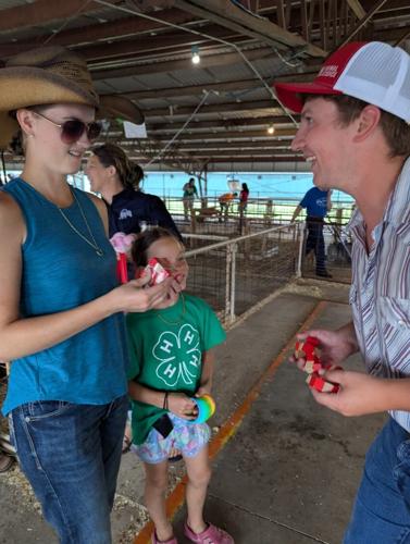 Nebraska State Fair staff volunteer at county fairs