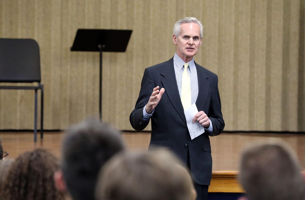 Foley talks voting, faith at Grand Island Central Catholic