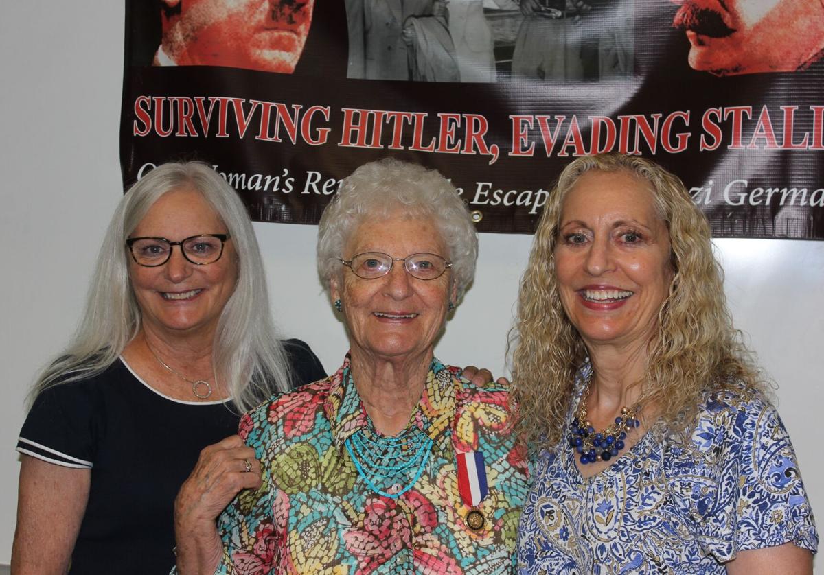 Author's story touches audience