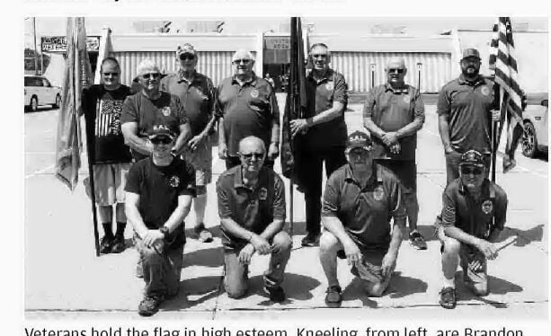 Vets seek respect for flag