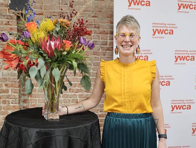Grand Island YWCA honors Helzer as a Woman of Distinction