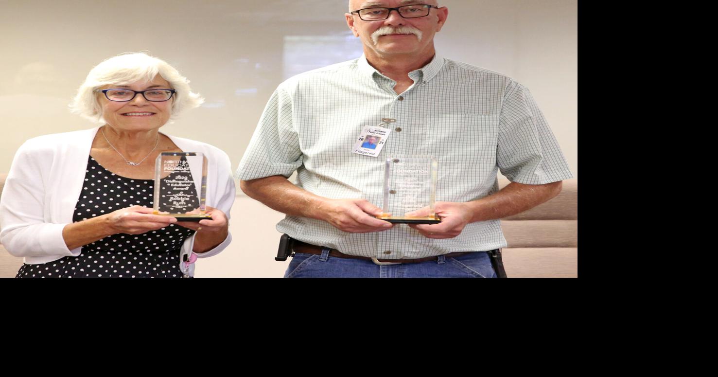 Northwest’s Mike Fitzgerald, Robbie Ruth recognized by Education Foundation