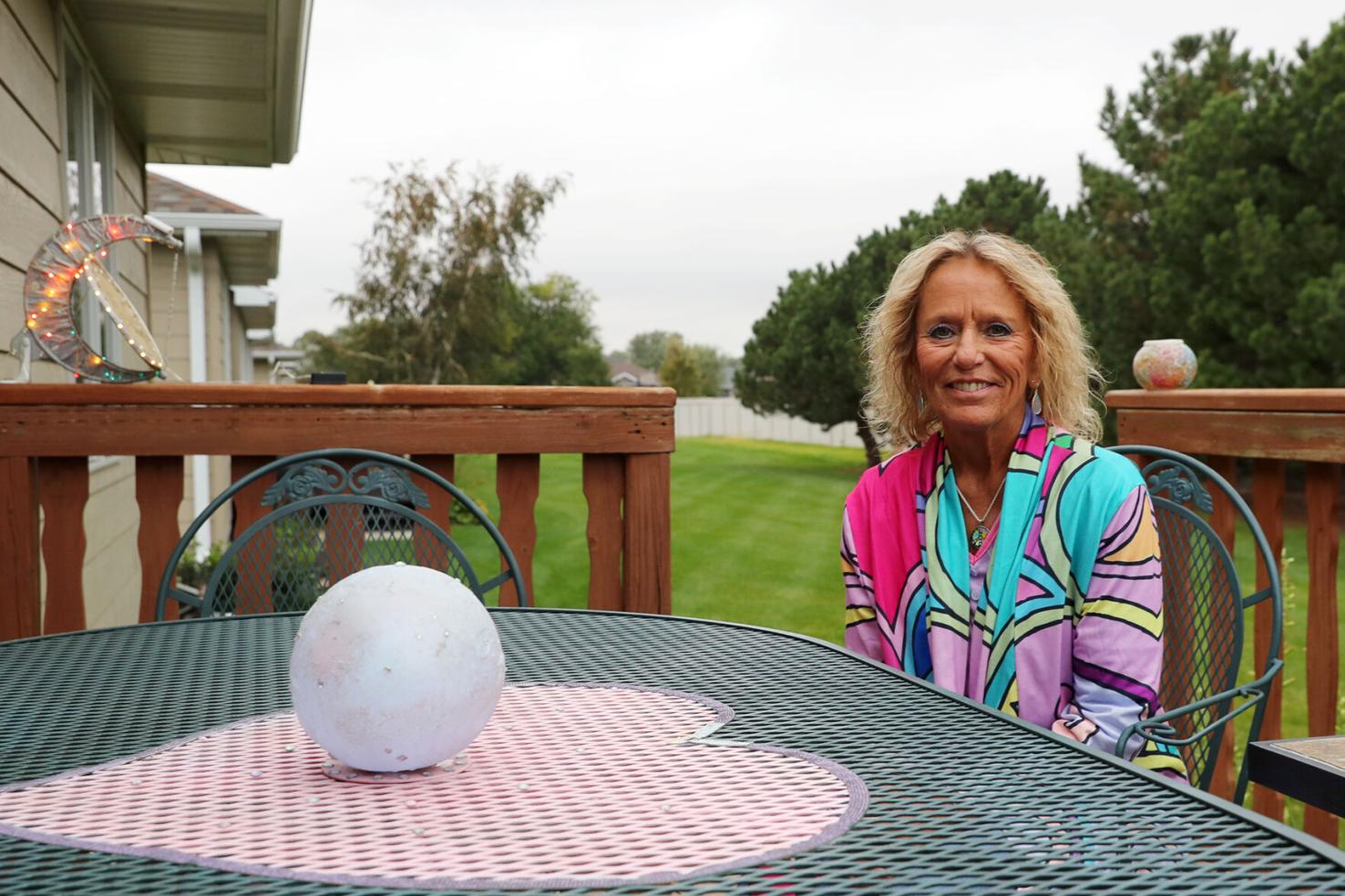 She'd like to think lights were a sign of hope