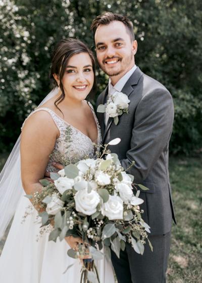 Kayla Peters and Thomas Geiger