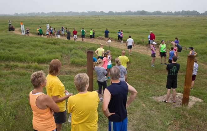 Buffalo Stampede sends runners out on the prairie