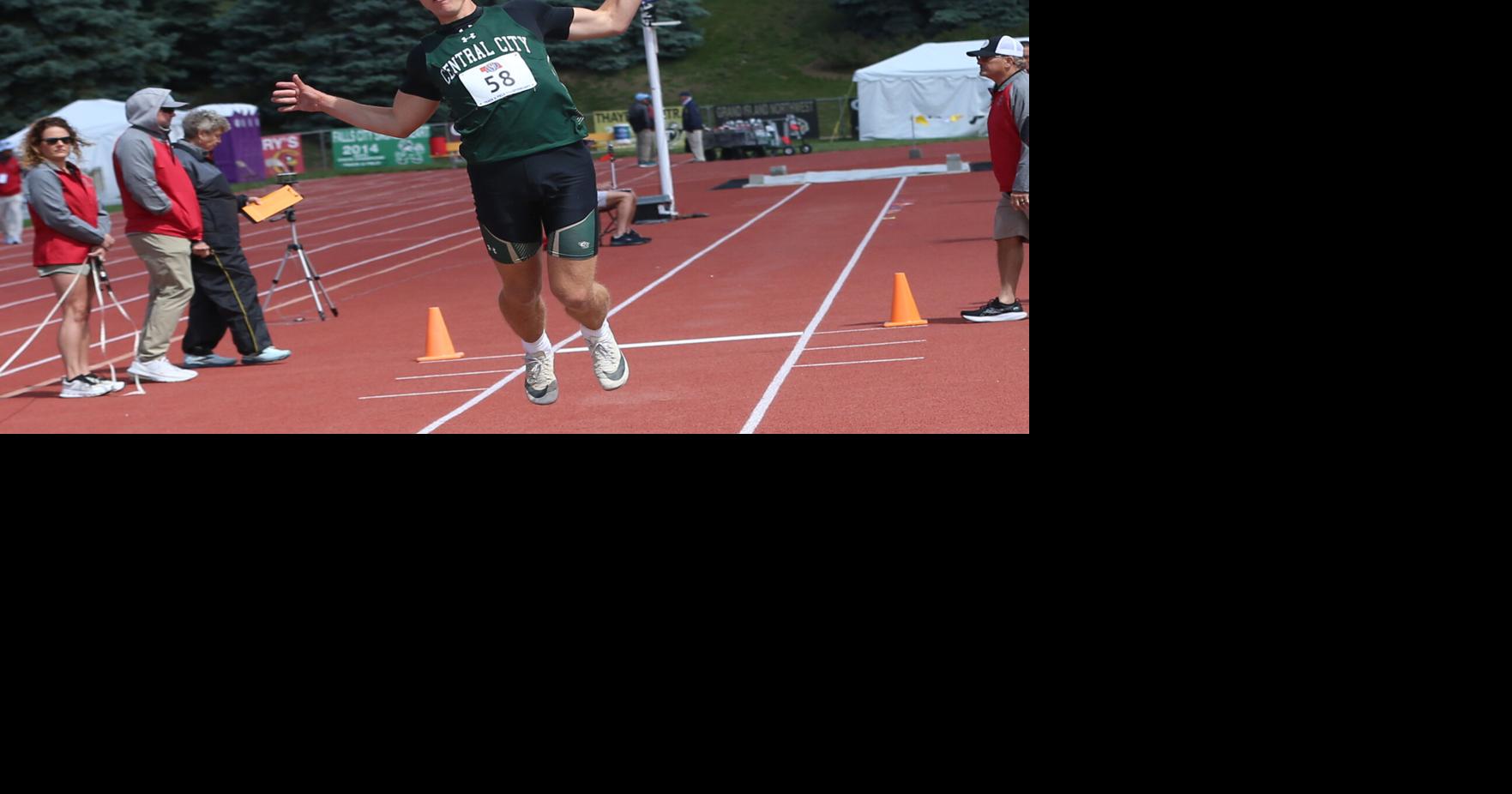 Central City's Ryan happy with second place in Class B triple jump