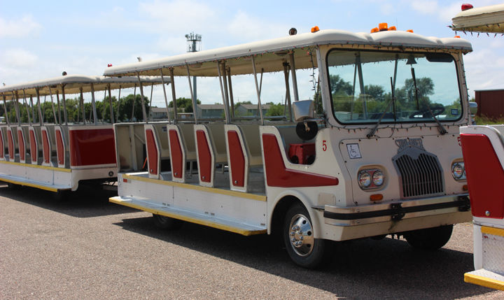 Trams will replace tractor-trailers on fairgrounds
