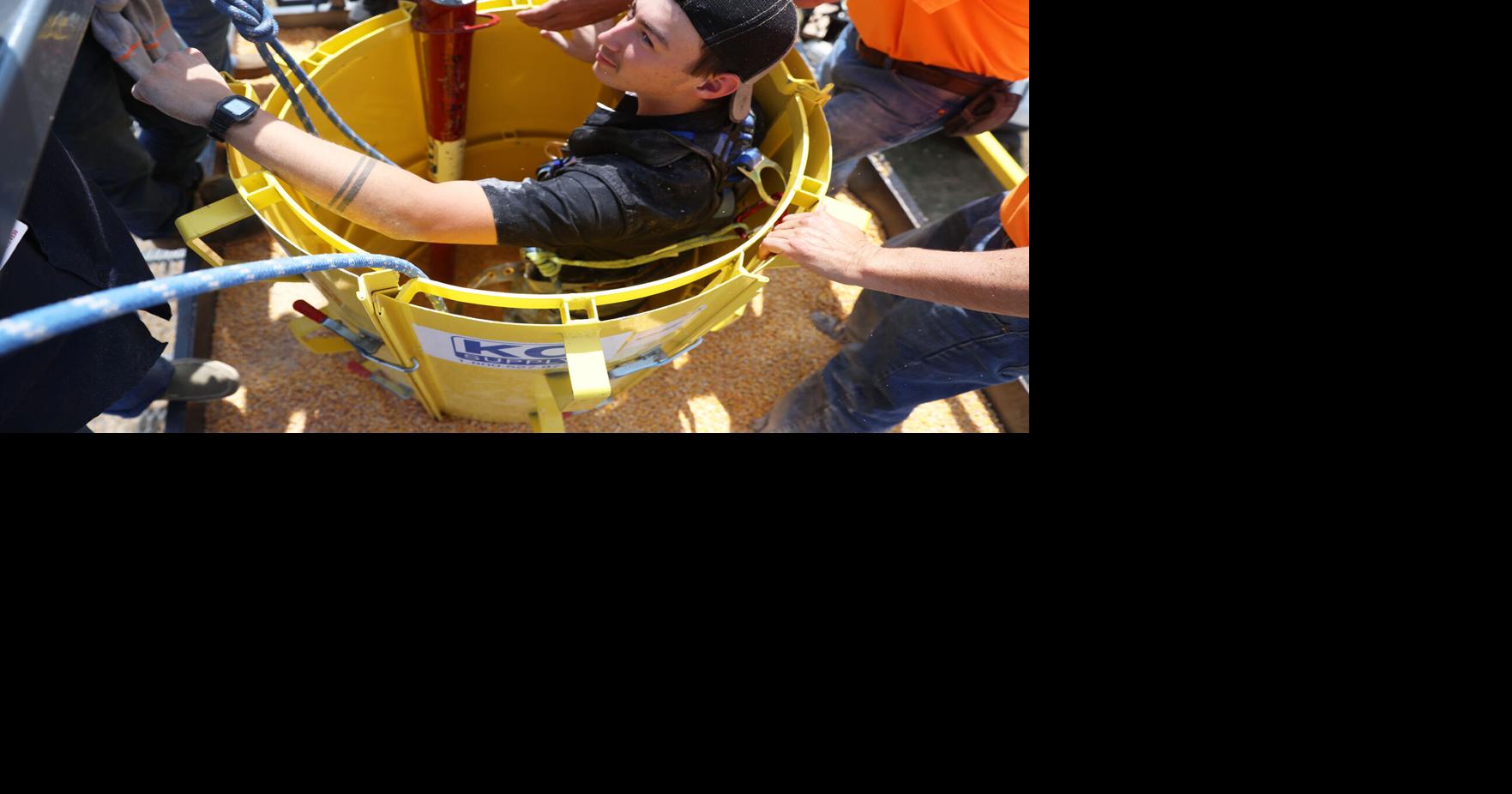 Central Valley Ag Coop unveils grain entrapment simulator at Husker ...