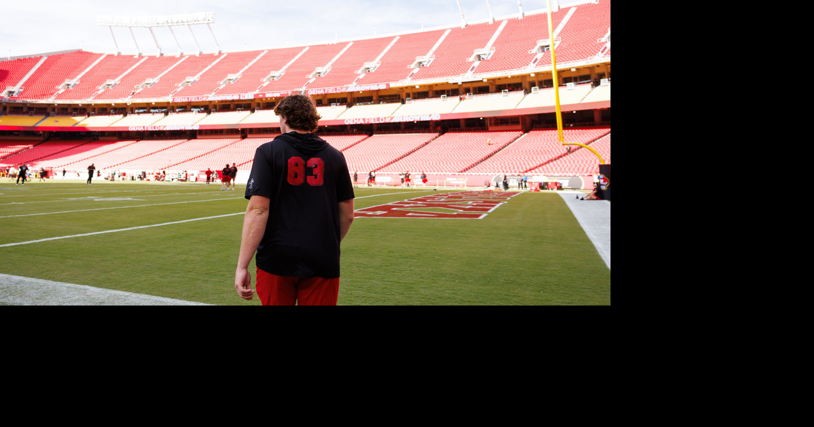 Archie Wilson says he 'didn't feel nervous' during his Nebraska debut