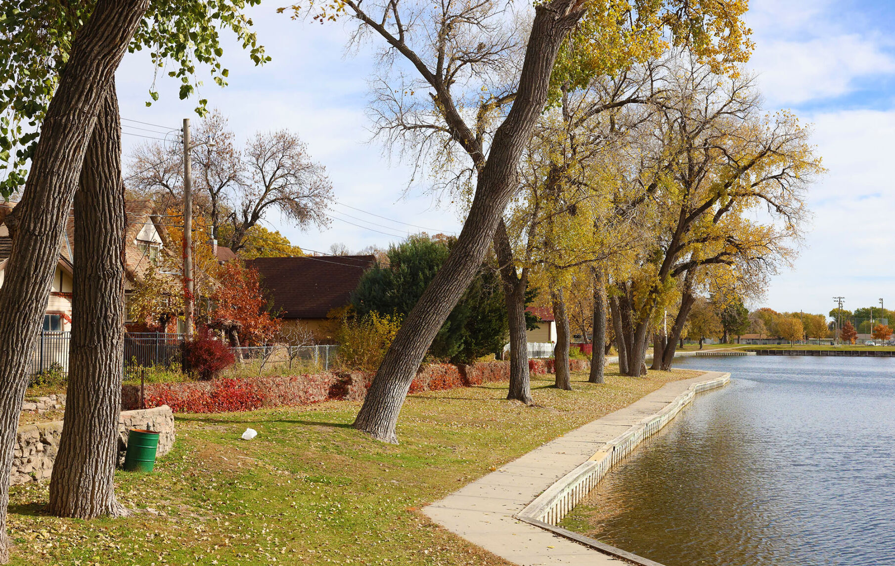 Photos: Some cottonwood trees at Pier Park in Grand Island will be cut down