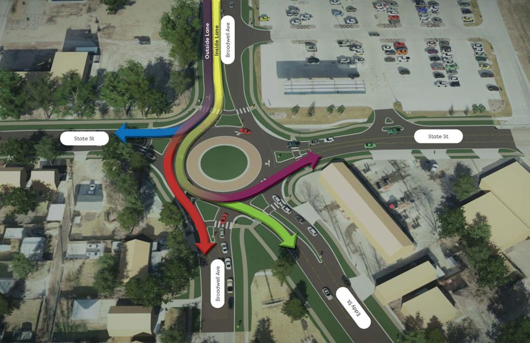 Five Points roundabout now open