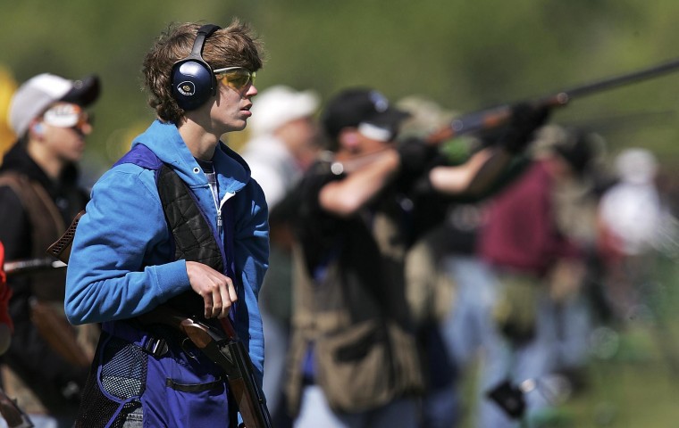 LeGate shares knowledge at state trapshoot