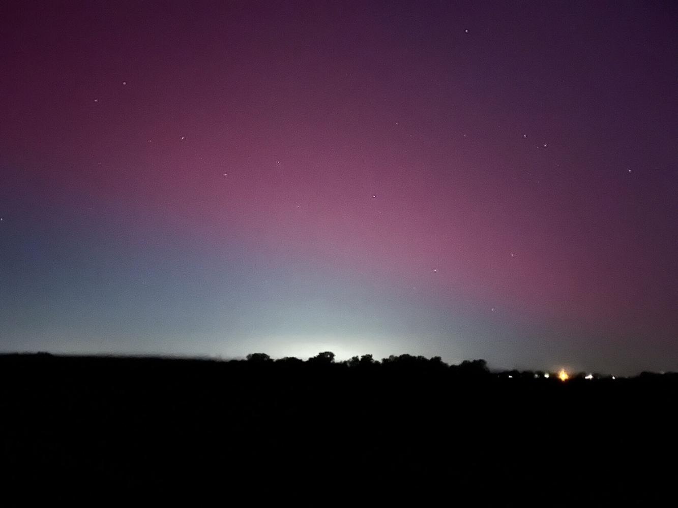 PHOTOS: Aurora borealis near Grand Island