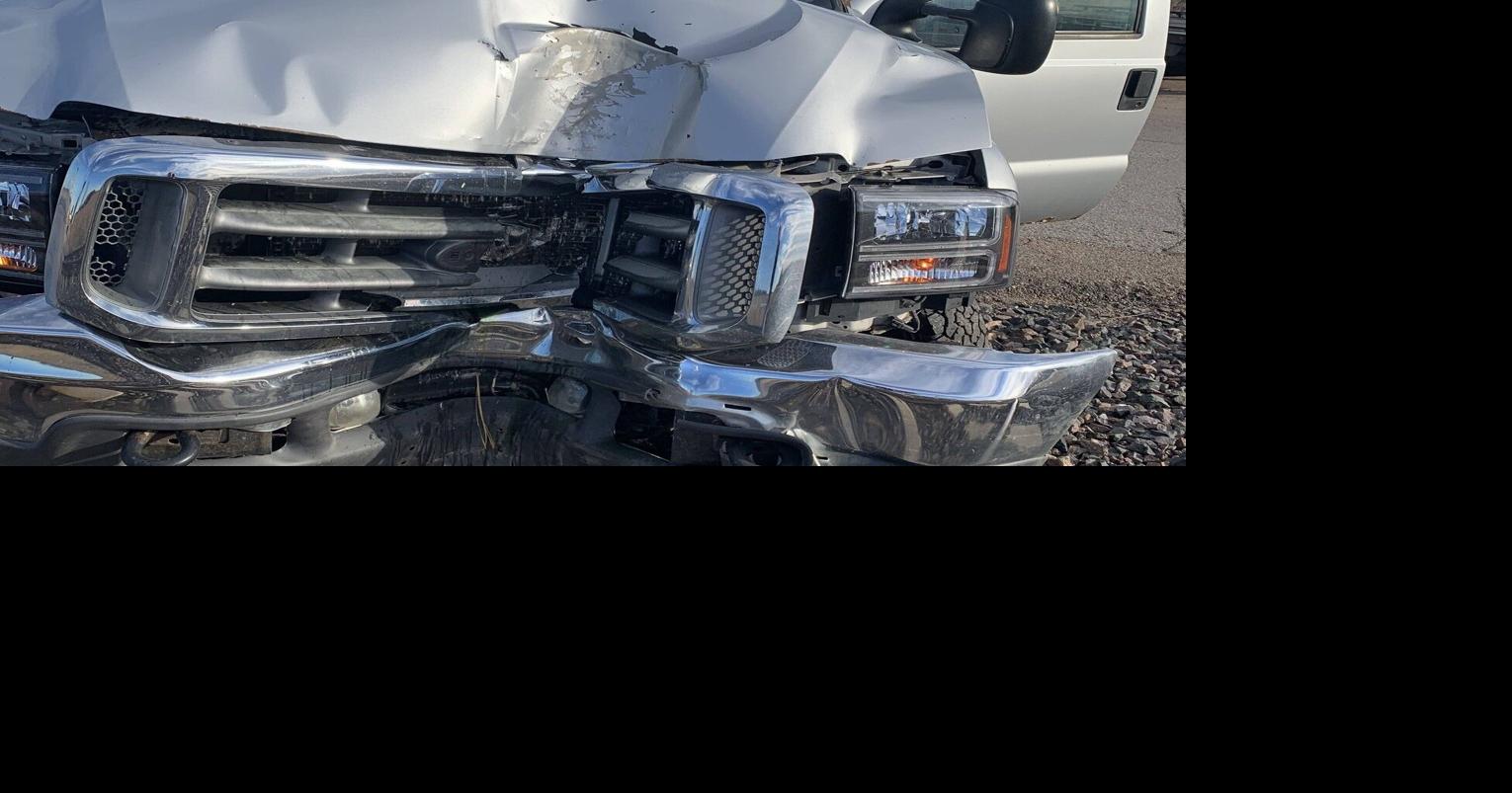 Truck-pole collision halts train traffic in Merrick County