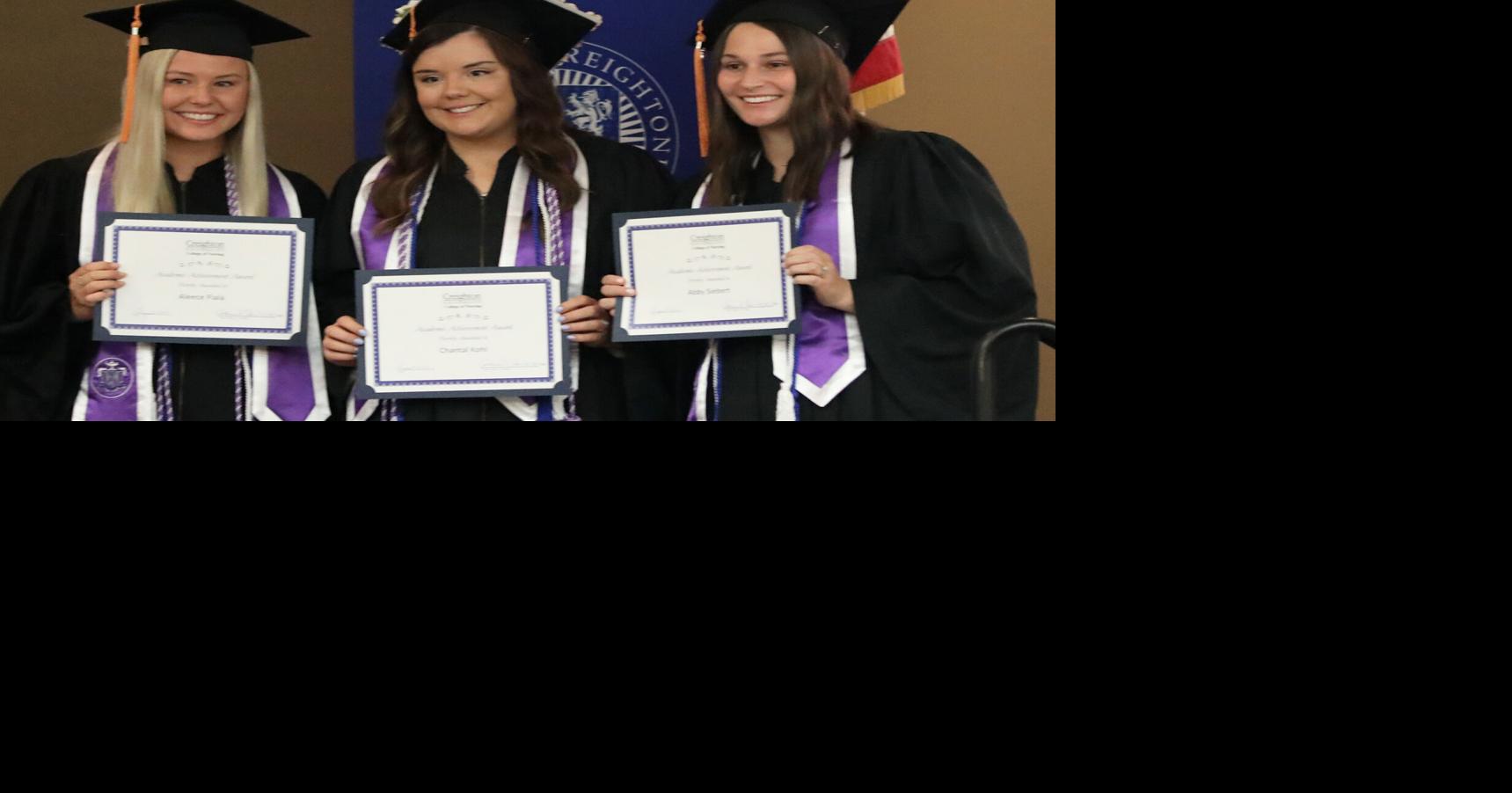 Creighton awards 16 nursing degrees