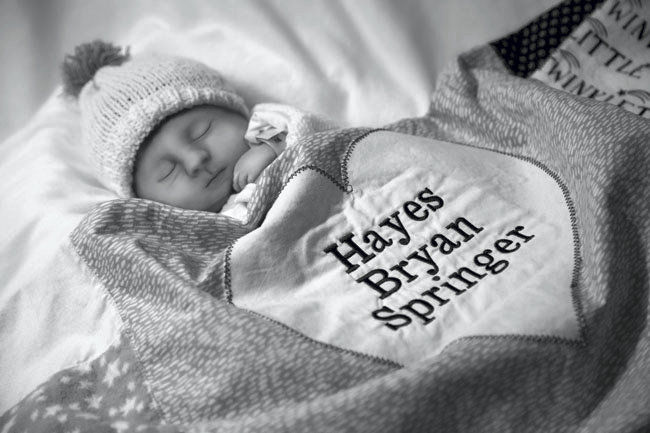 Hayes Bryan Springer, infant