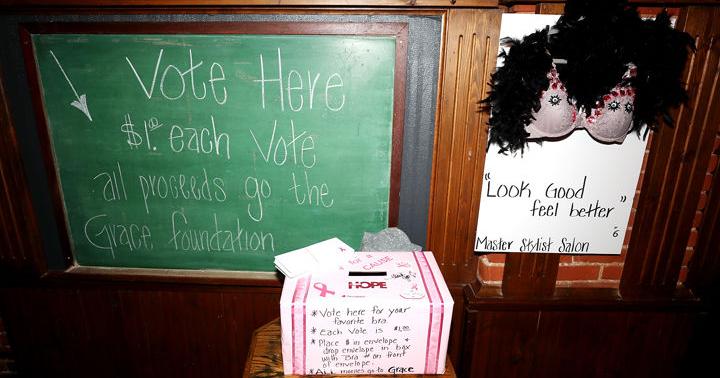 Bra-decorating contest brings awareness to breast cancer