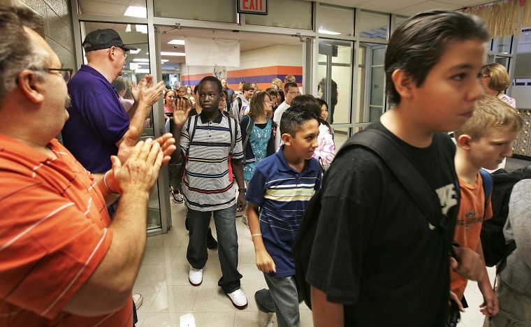 Excited to go to school