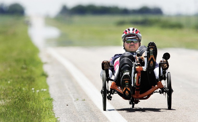 Disabled veterans among those on cross-country bike ride