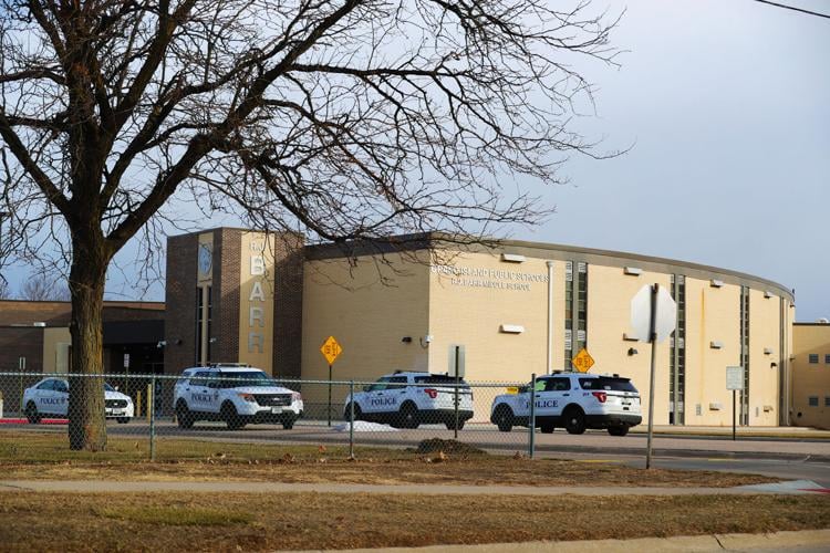 UPDATE: Barr Middle School lockout ends with parent of student arrested
