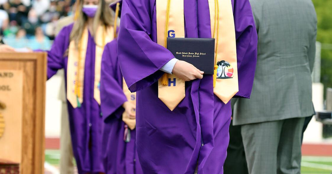 Grand Island senior high graduation May 16, 2021