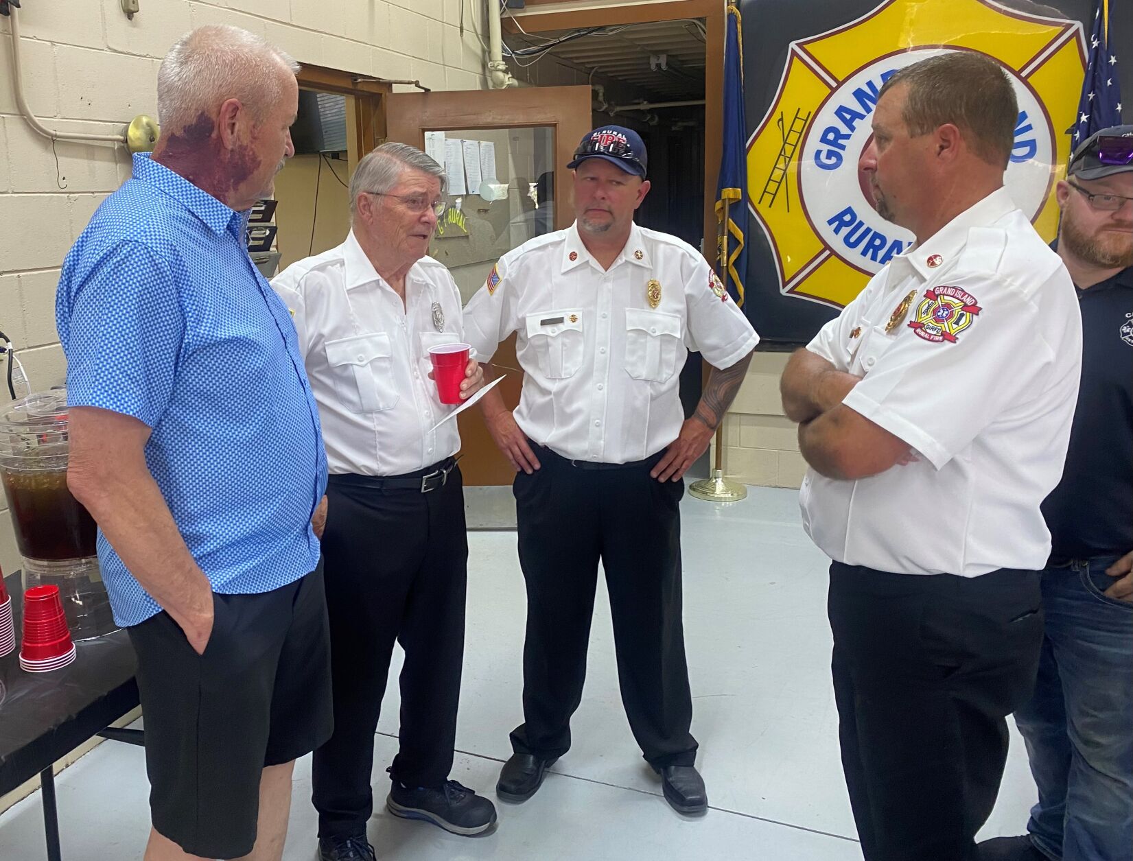 Chuck Hoffman saluted for 50 years of GI firefighting work