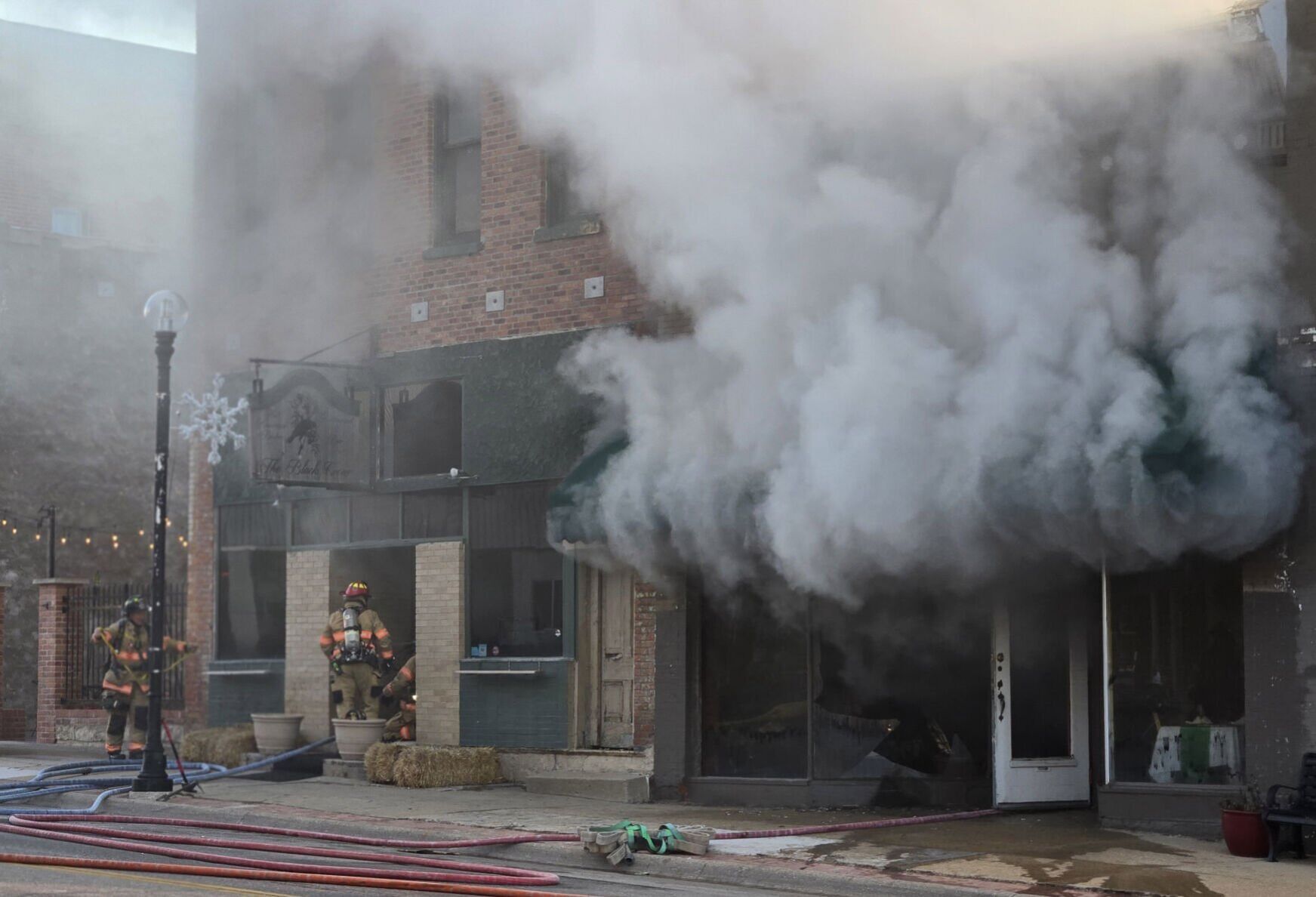 Beatrice Black Crow Restaurant owners vow rebuild after fire