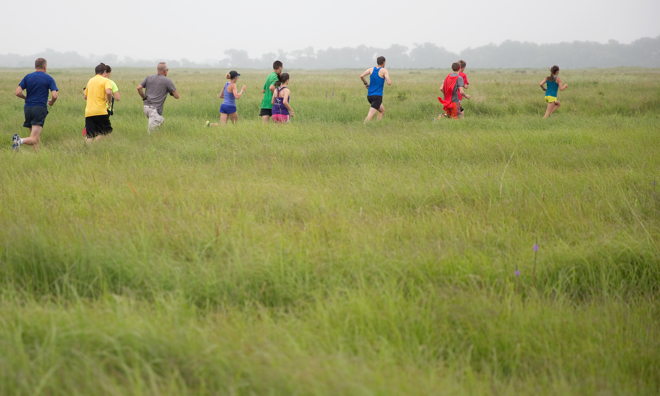 Buffalo Stampede sends runners out on the prairie