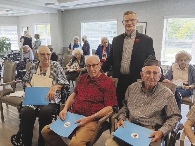 Jewish Senior Life Honors Veteran Residents | Faces & Places ...