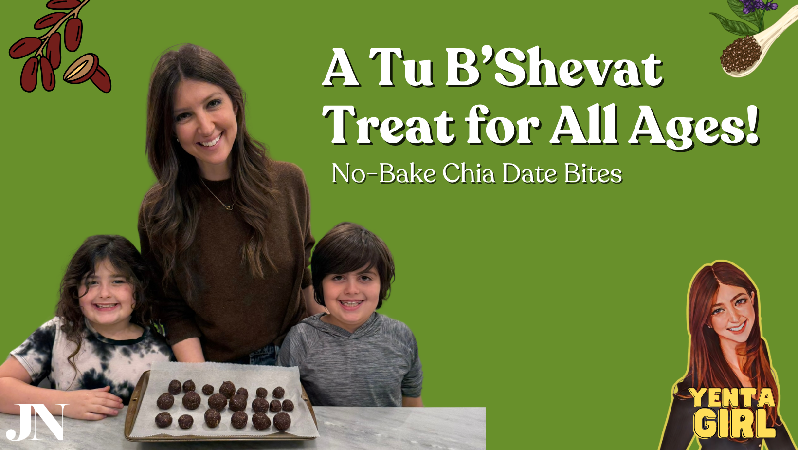 No-Bake Chia Date Bites: A Tu B’Shevat Treat for All Ages | Culture ...