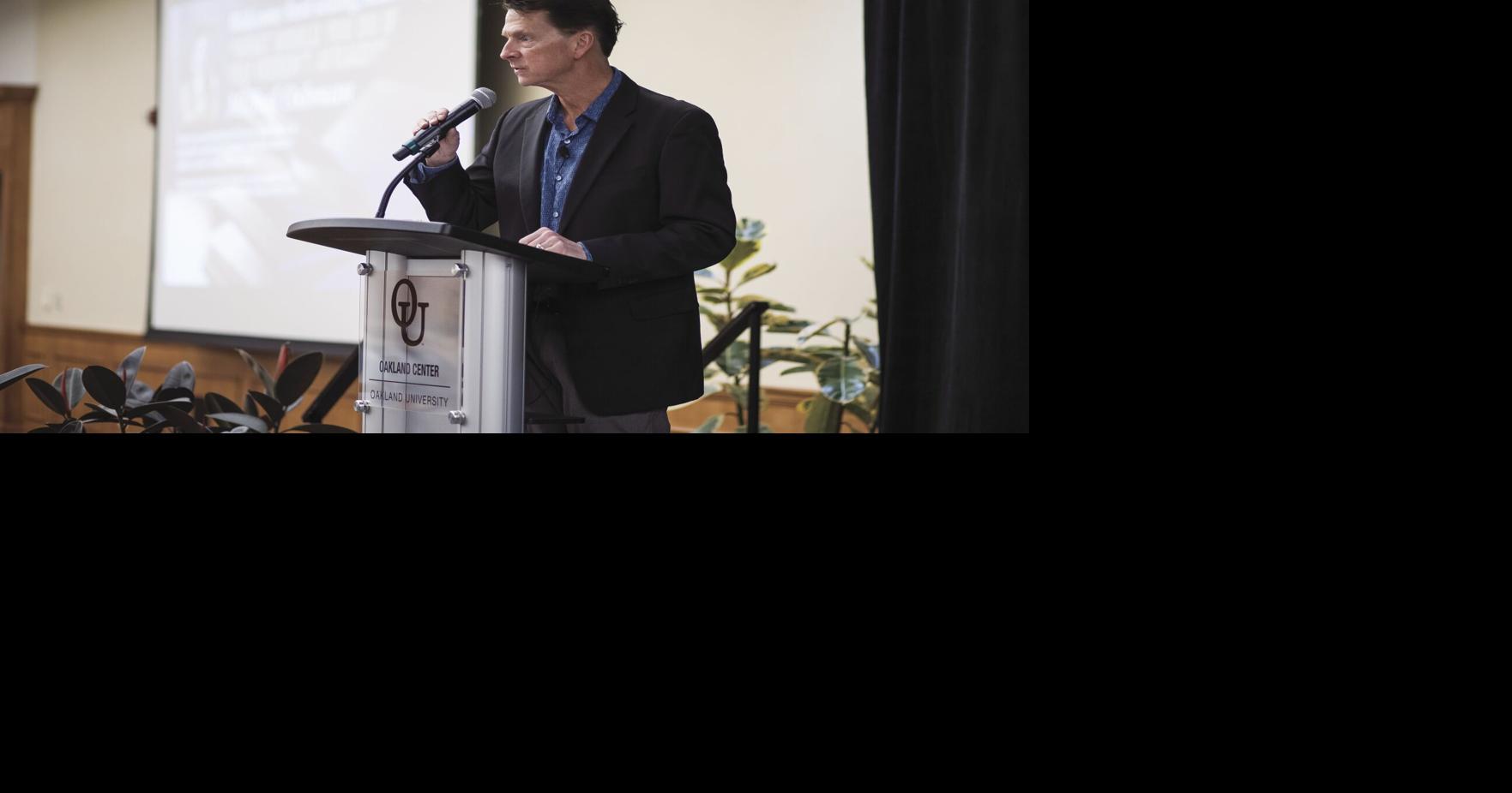 Michal Oshman at Oakland University | | thejewishnews.com