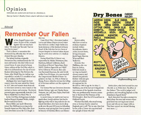 Looking Back: Ben Shiffman, Michigan’s Oldest Spanish-American War ...