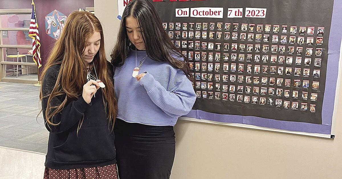 Global Support Spreads Through Dog Tags for Israeli Hostages ...