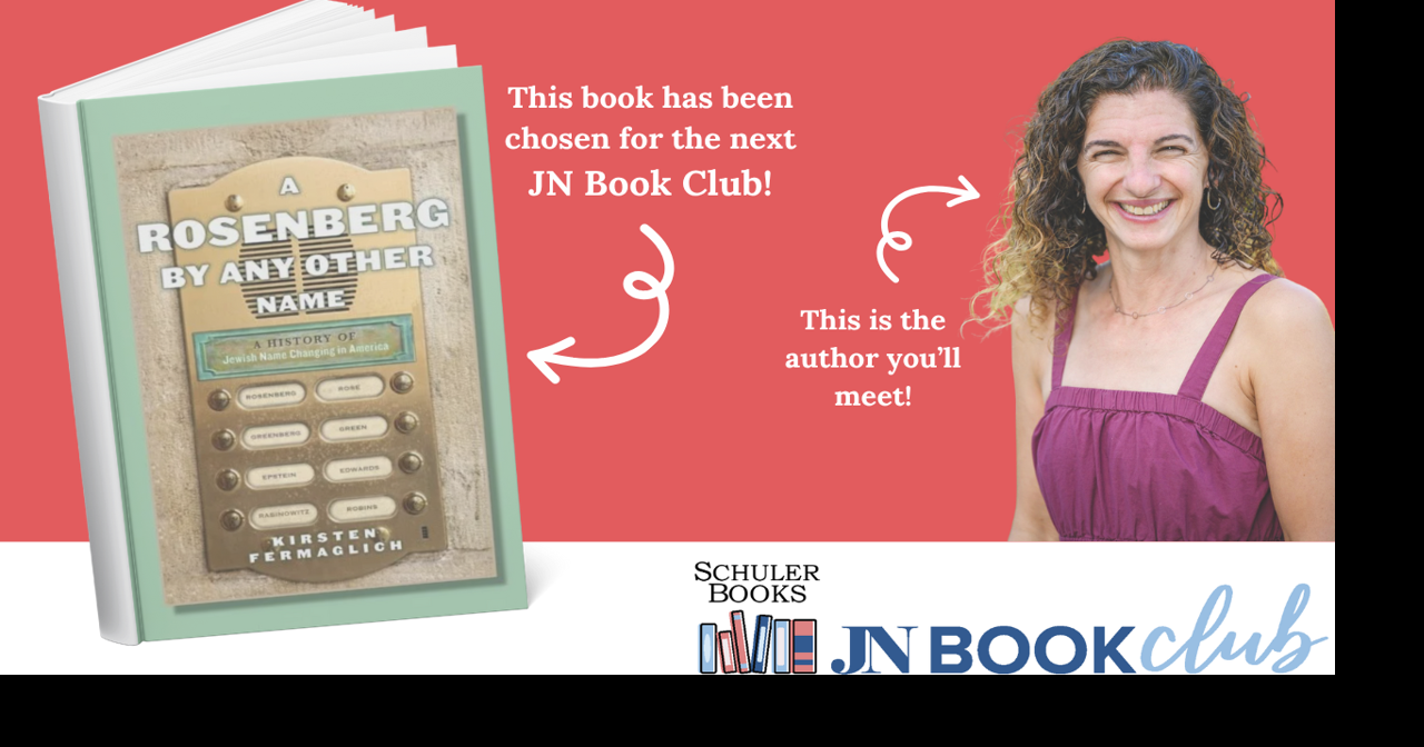 JN Book Club Dives Into Jewish Name Changes with MSU Professor at ...