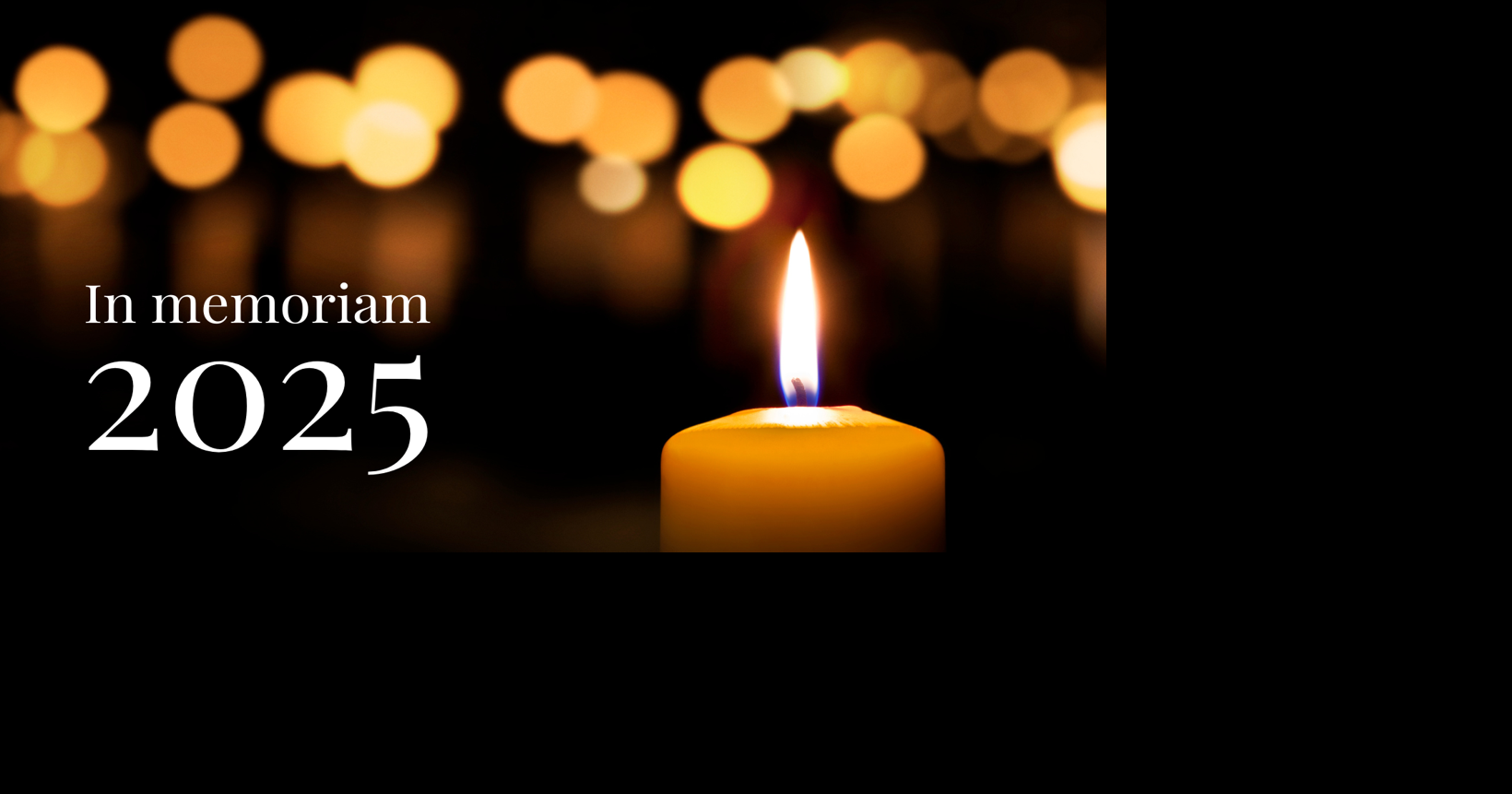 In Memoriam: Some of Those We Lost in 2025 | News | thejewishnews.com