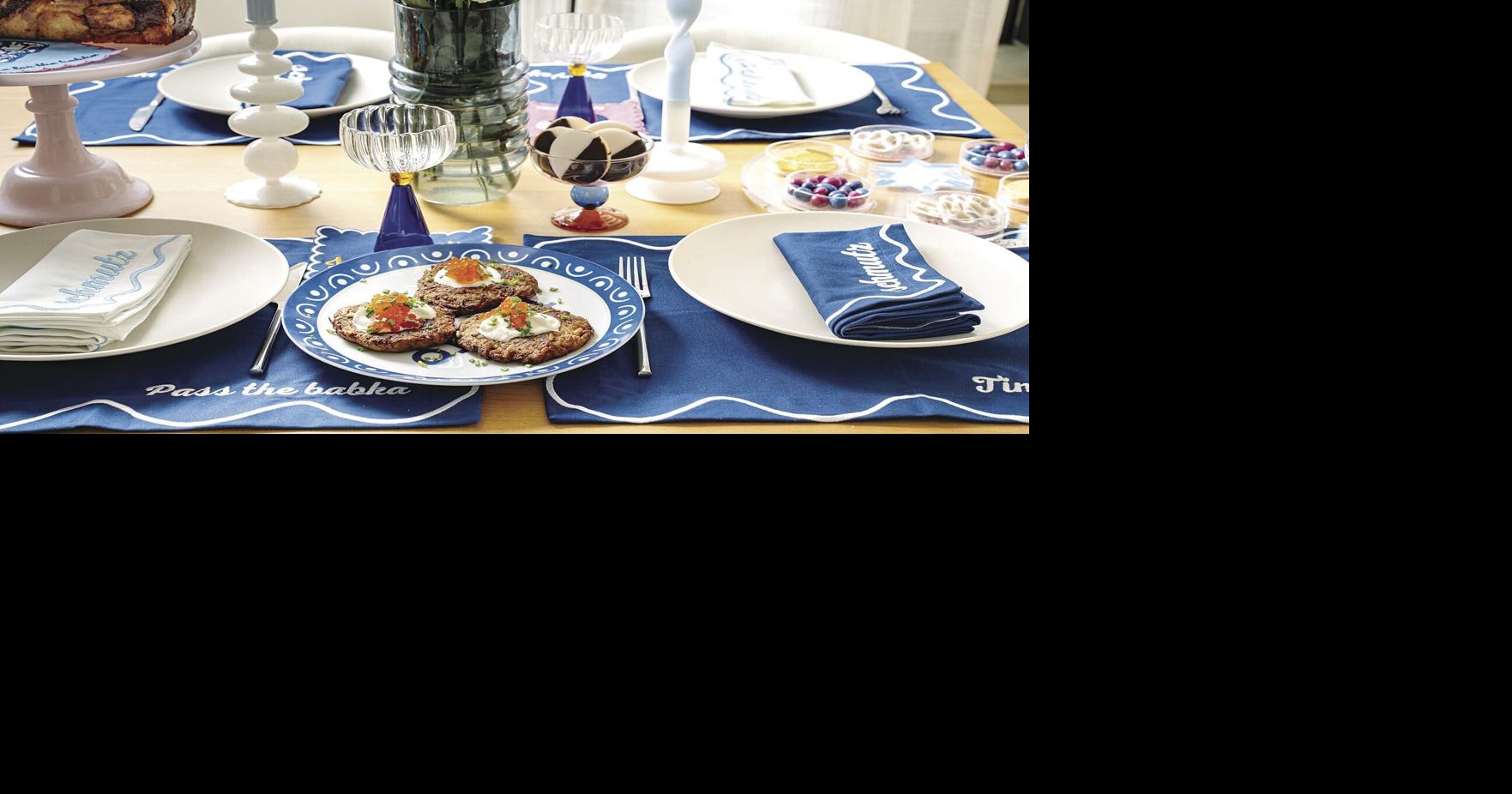 Let There Be Light and Joy and Color and Fun on Your Chanukah Table ...