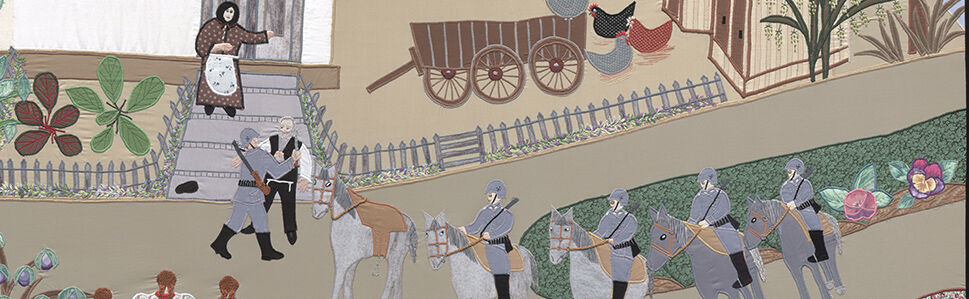 A Woman Tells The Story Of Surviving The Holocaust — In 36 Fabric ...