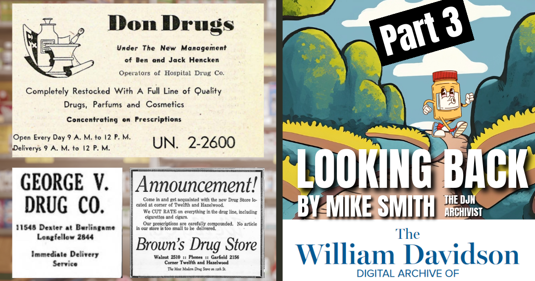 Remember These Jewish Drug Stores? Detroit Readers Do | Culture ...