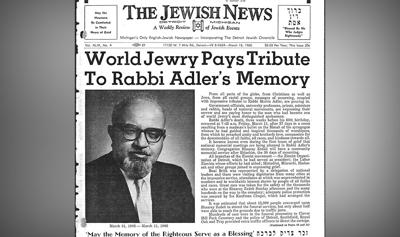 Looking Back: Hero Rabbis | Judaism | thejewishnews.com