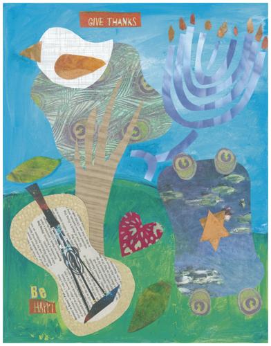 Artist and educator Julie Wohl expresses her passion in vibrant works ...