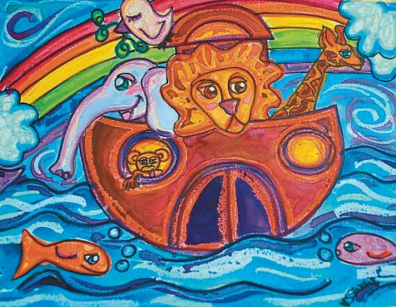 Artist and educator Julie Wohl expresses her passion in vibrant works ...