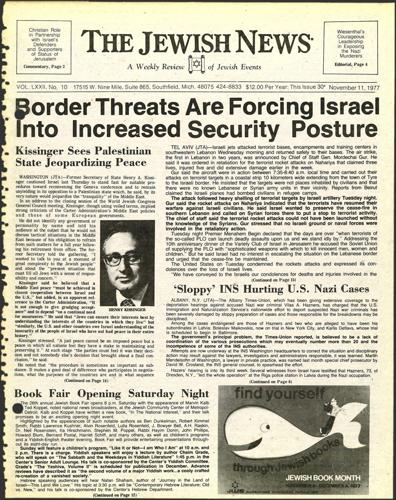 Kissinger: From Detroit Headlines to Global Impact | Looking back ...
