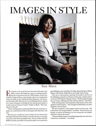 Sue Marx: A Remarkable Detroit Filmmaker and Photographer | Looking ...