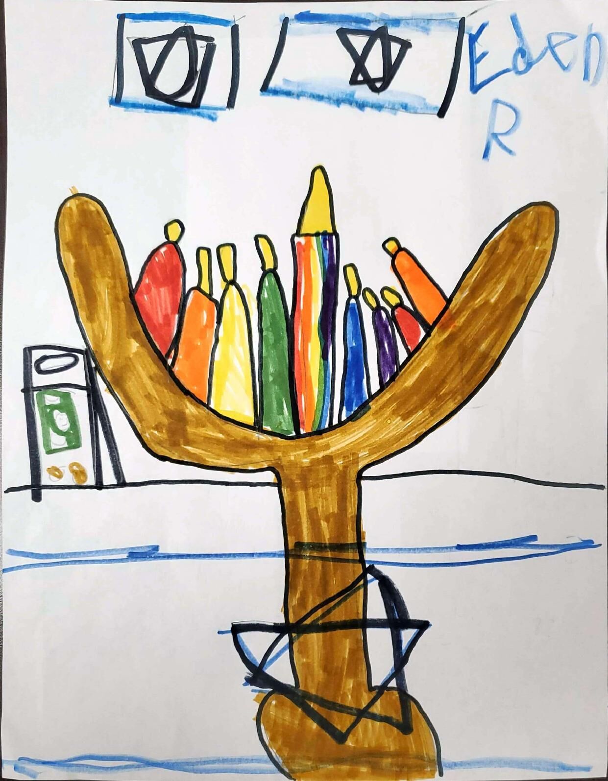 On the Cover | 2023 Chanukah Coloring Contest Winners | Community ...